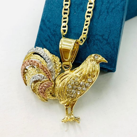 Prime Jewelry & Electronics | Jewelry | 8k Gold Filled Tri Color Cz ...